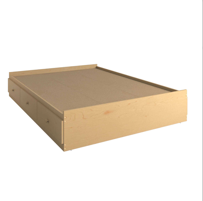 LIT PLAFORME DOUBLE AVEC TIROIRS – MEUBLESCASA